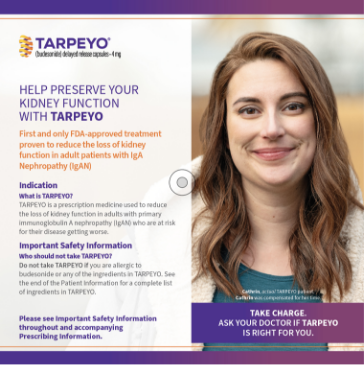 About TARPEYO (budesonide) delayed release capsules